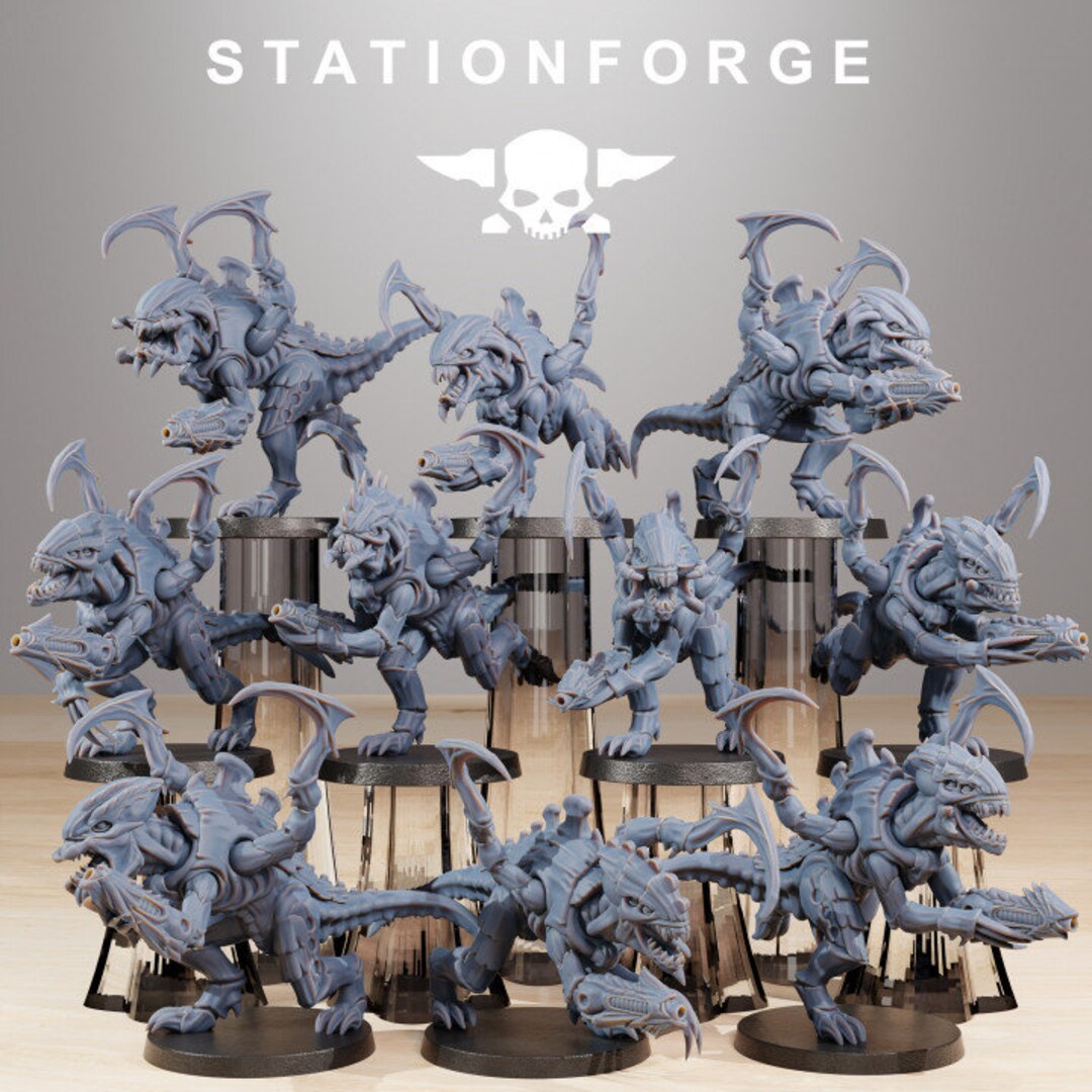 Xenarid Infantry 2.0 | Station Forge | Wargaming | Alien Hive Minion ...