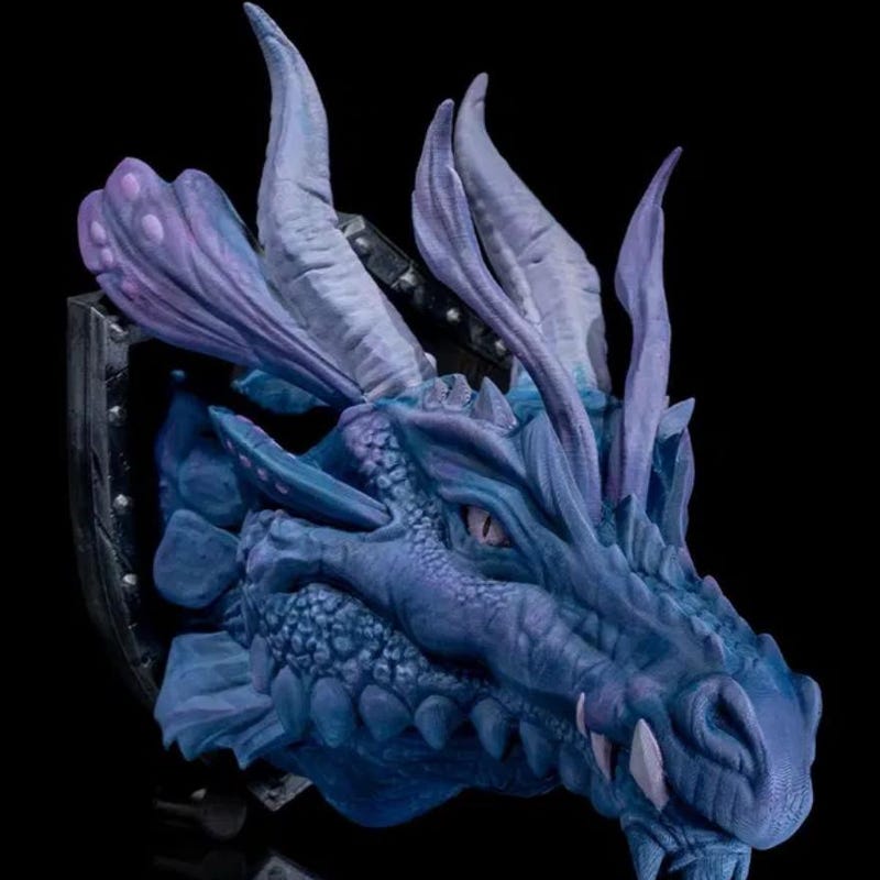 Dragon Wall Mount - Etsy