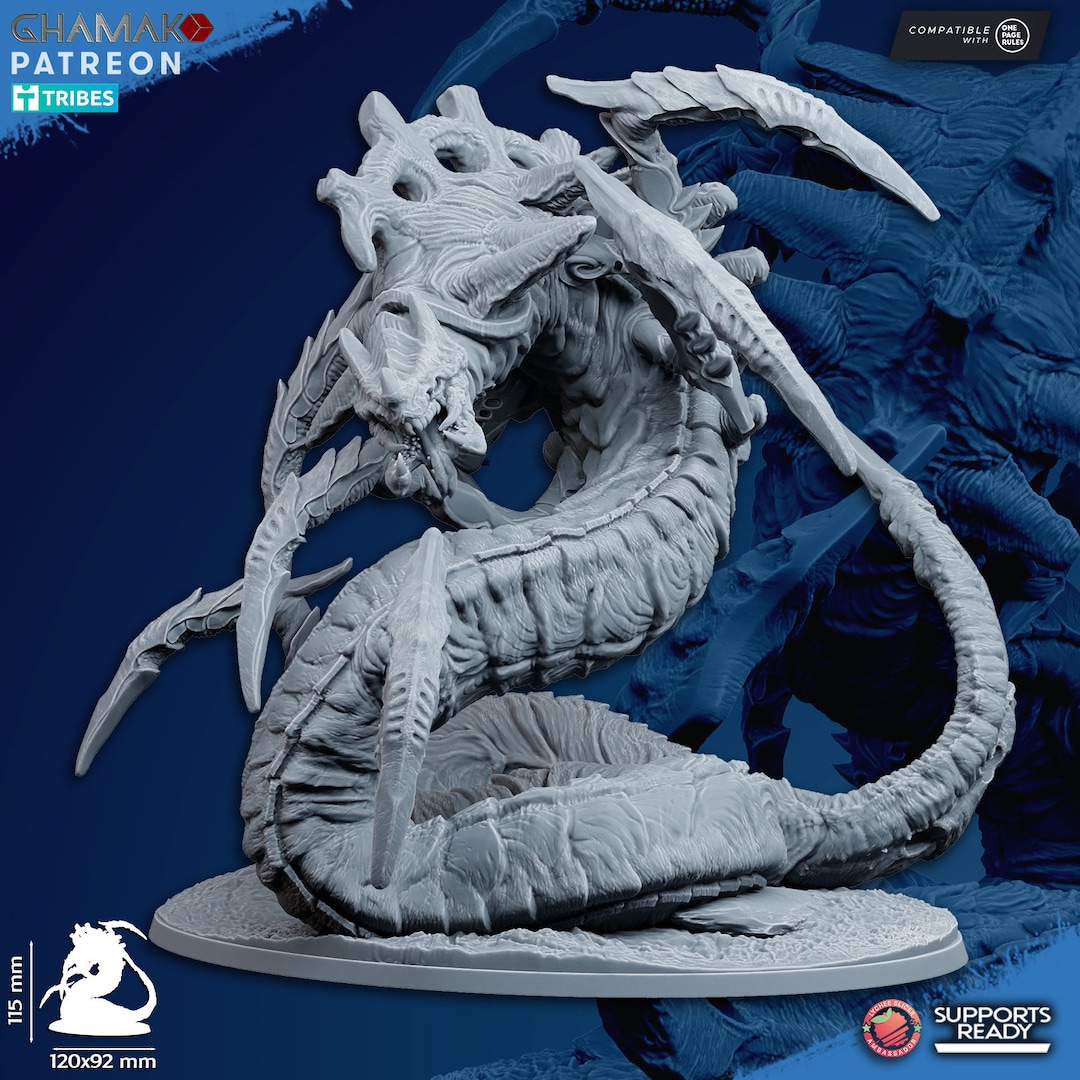 Tremor | Ghamak Cosmic Devourer | Wargaming | Alien Swarm Proxies ...