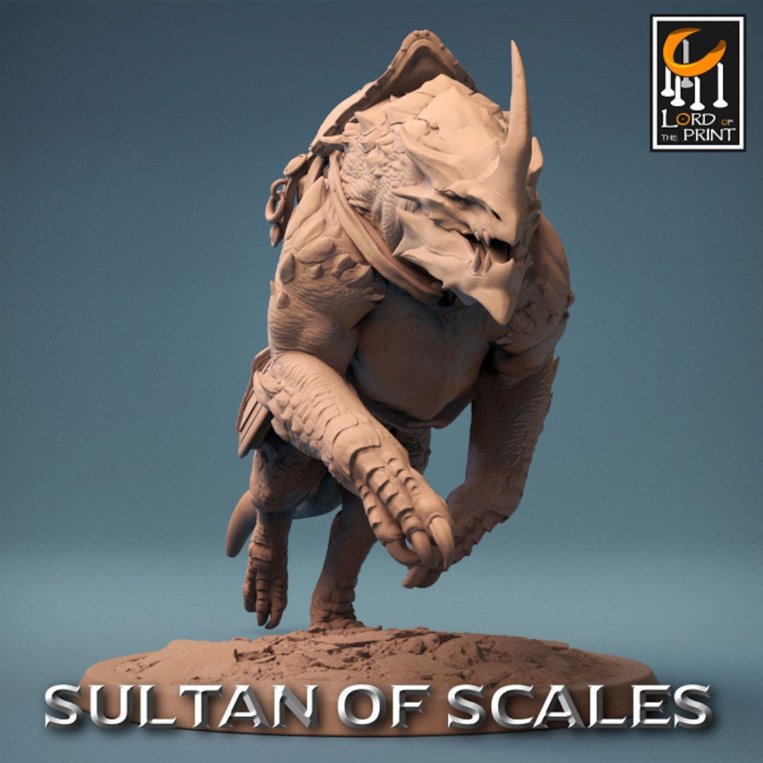 Dragonborn Mounts Saddles | Sultan of Scales | Lord of the Print ...