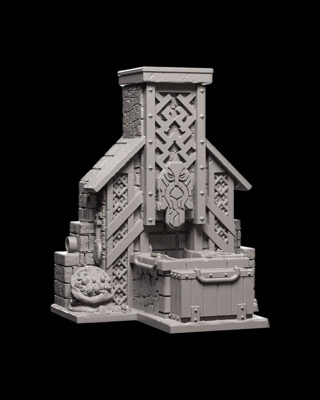 Dwarven Dnd Miniature Terrain Set - Dungeons and Dragons, D&D ...