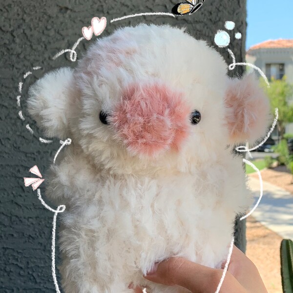 Fluffy Plushie - Etsy