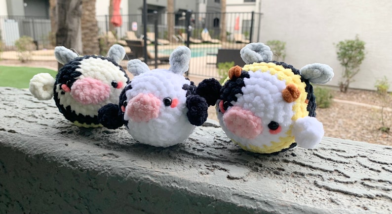 Cow Bee 2-in-1 Pattern - Etsy