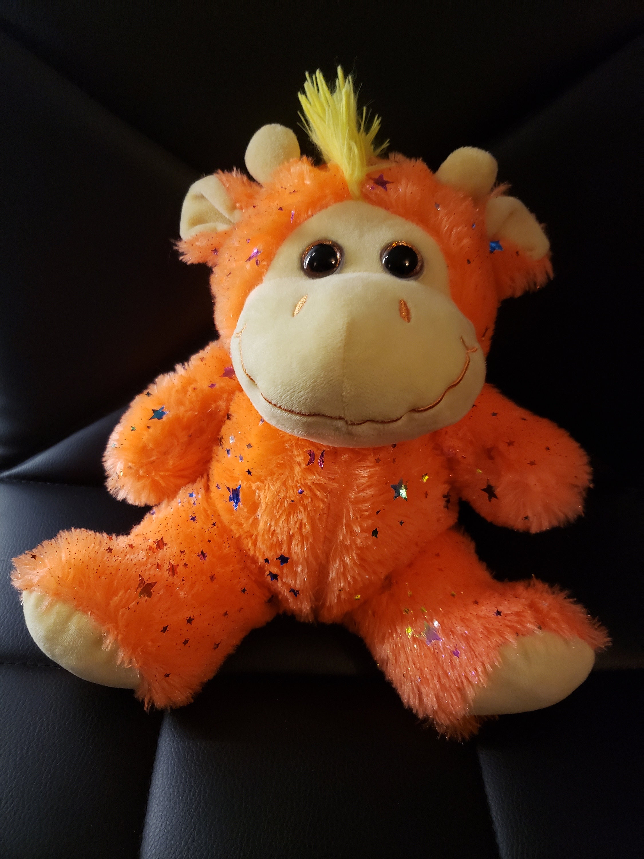 Heatable Stuffed Animal Monkey. Microwaveable Rice Filled Stuffy ...