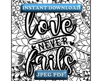 I Am Your Child ABBA Coloring Page for Adults Printable Digital ...