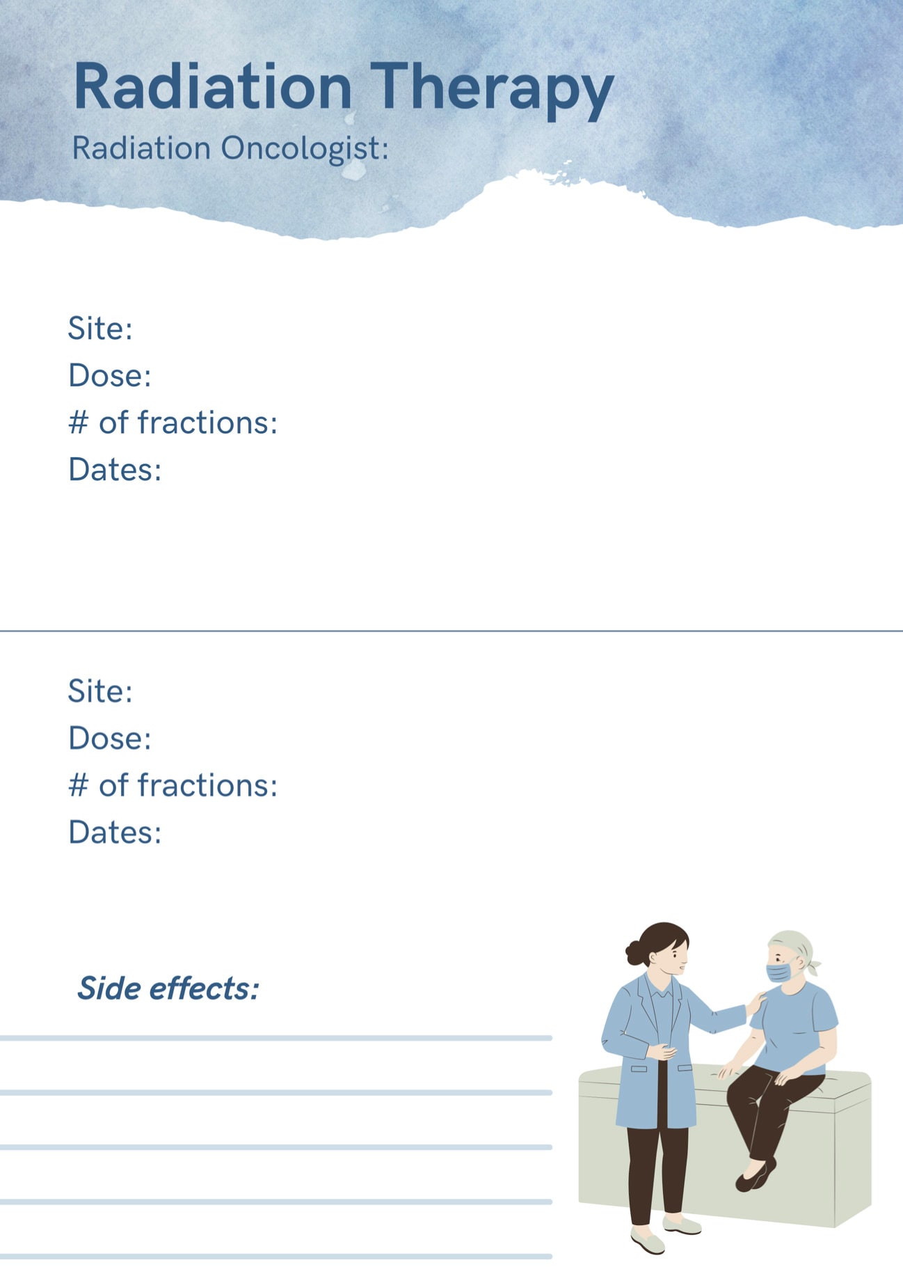 Oncology Organizer Blue Marble Cancer Treatment Cancer Planner Medical ...