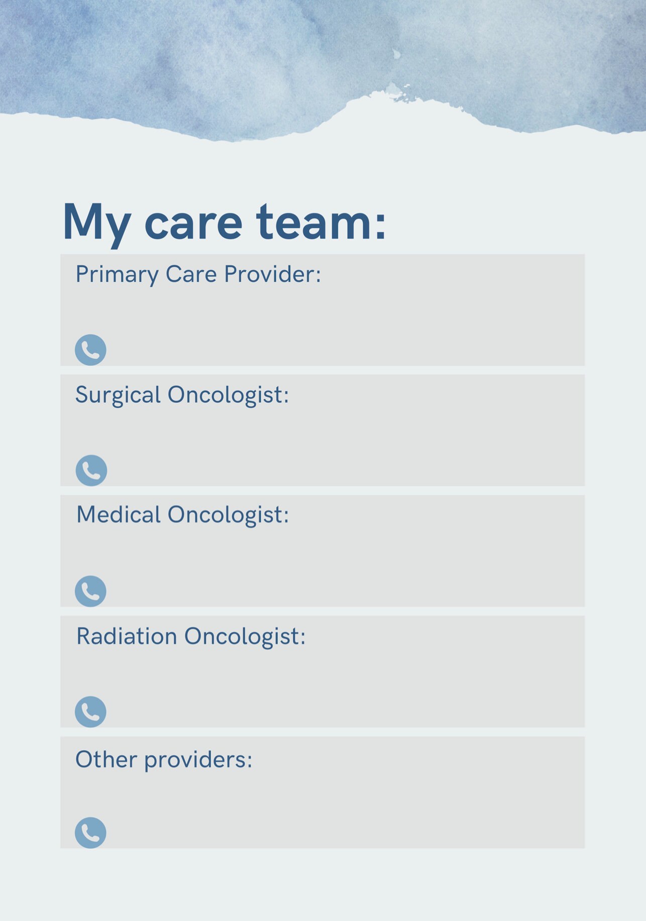 Oncology Organizer - Blue Marble | Cancer Treatment | Cancer Planner ...