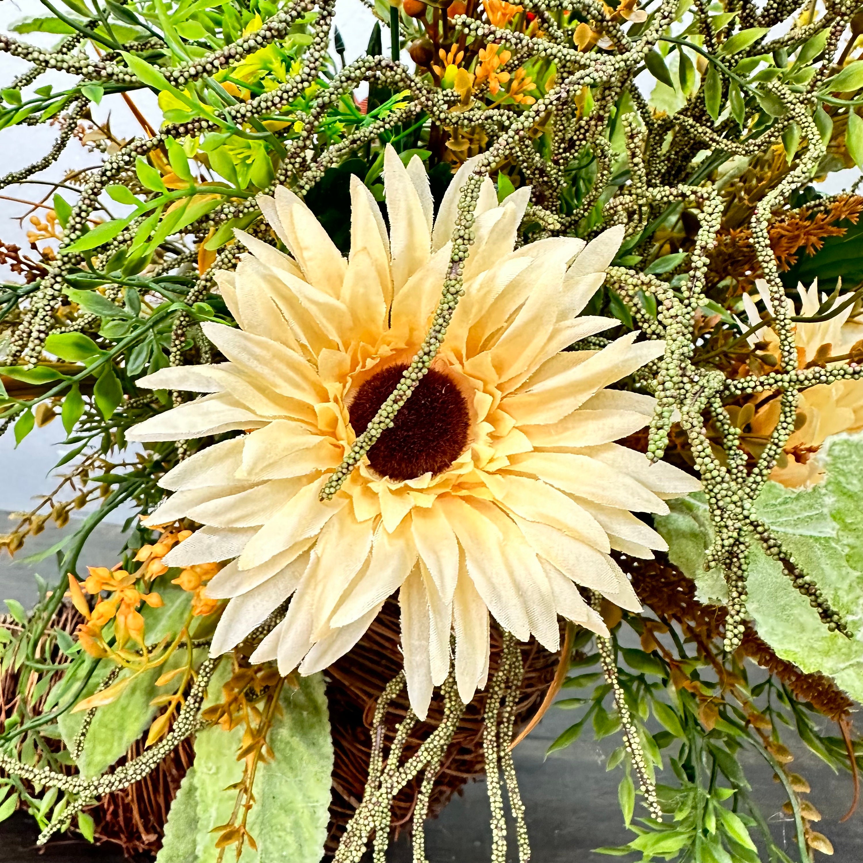 Fall Cornicopia Tabletop Design Fall Entryway Design Etsy