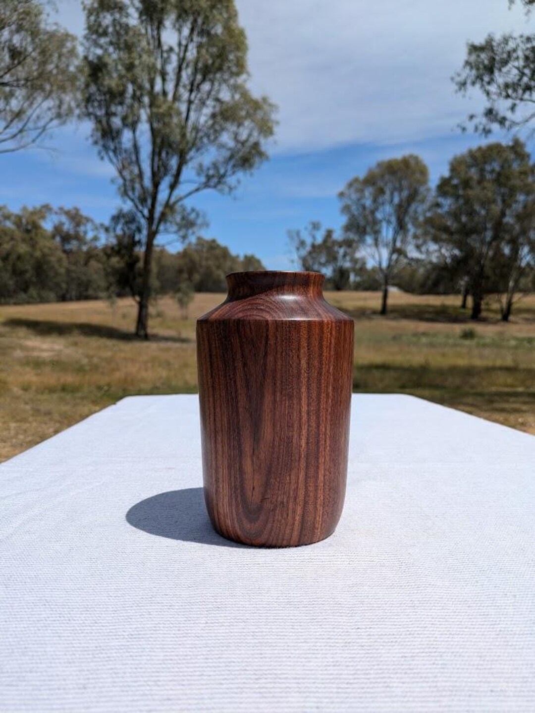 Cooba Vase Native Australian Timber Handmade Unique Vase Decorative ...