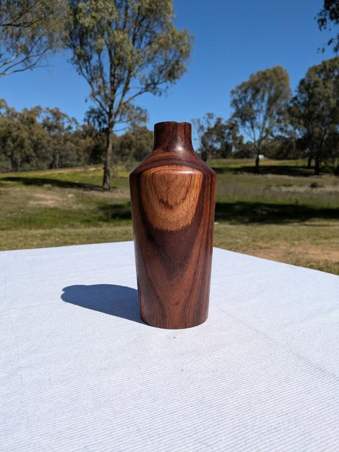Cooba Vase Native Australian Timber Handmade Unique Vase Decorative ...