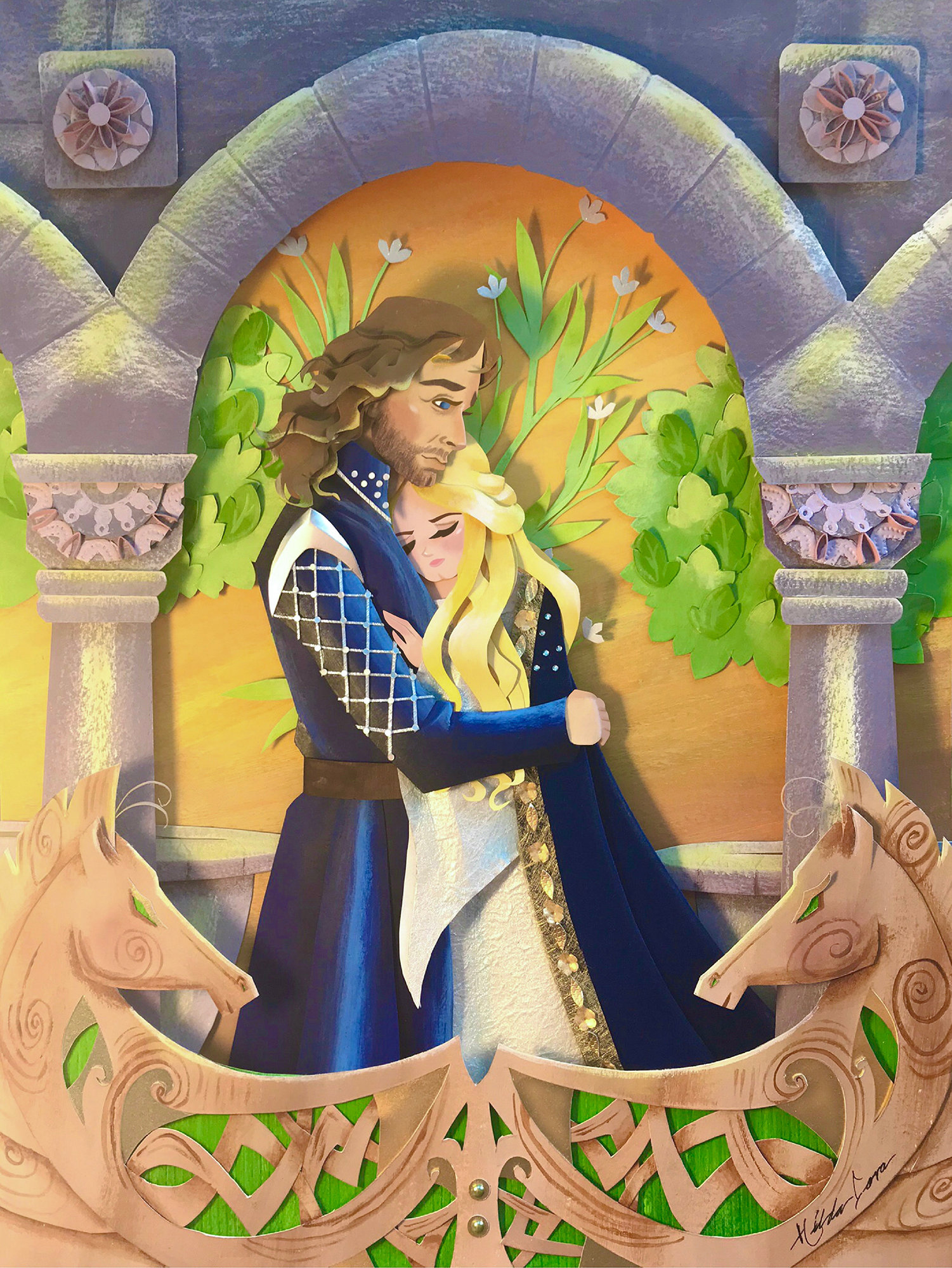 Eowyn And Faramir Fan Art
