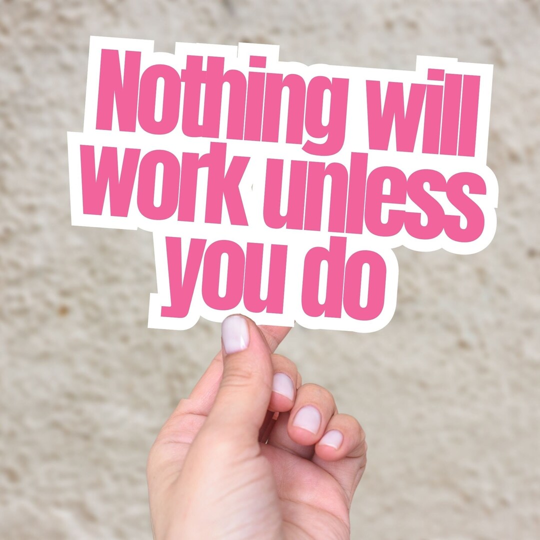 Inspirational Stickers for Laptop Motivation Quote Vinyl Stickers for ...