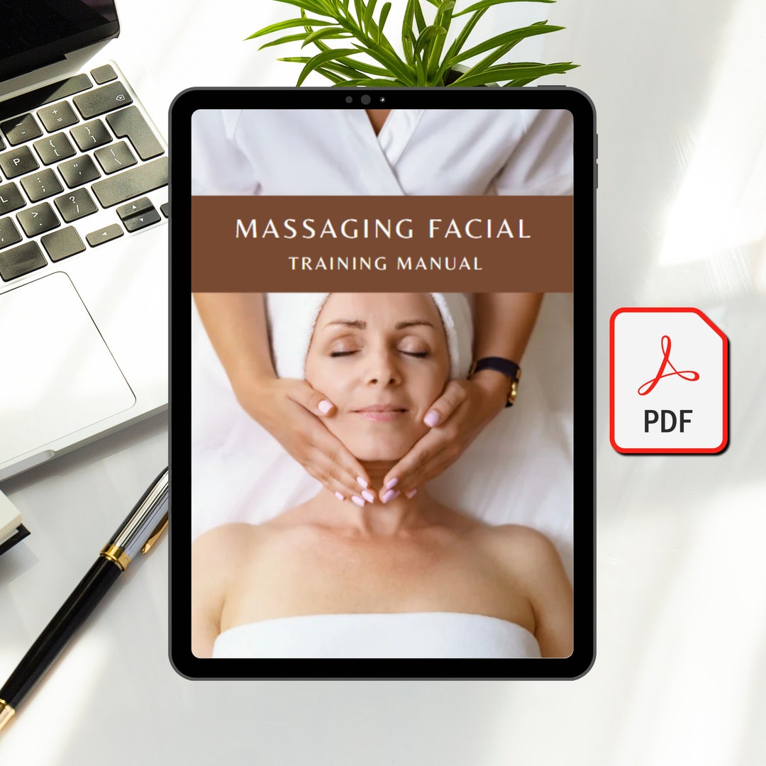 Holistic Facial Training Manual PDF Printable Manual Course Tutorial ...