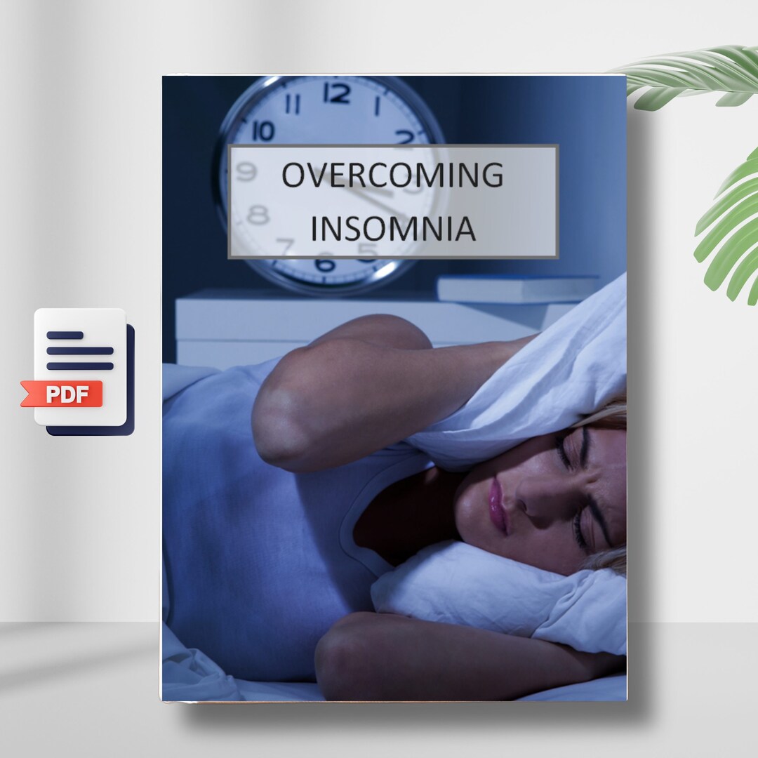 Overcoming Insomnia Printable Ebook Life Coaching Tools Self ...