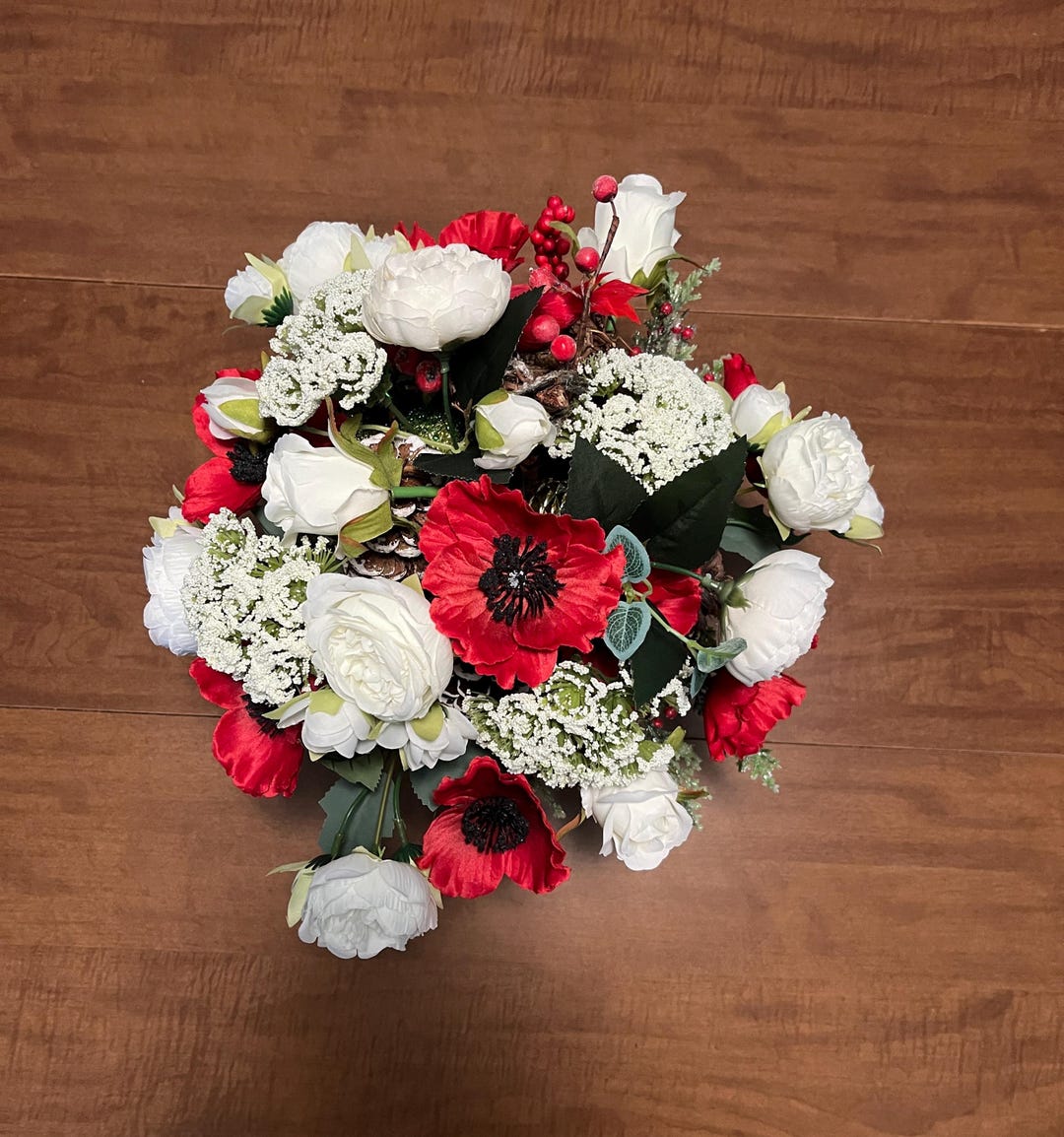 Christmas Centerpiece in a Drum. - Etsy