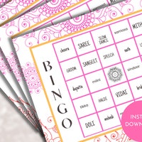 Diwali Bingo Game: 60 Printable Cards (PDF Download), Party Game for ...