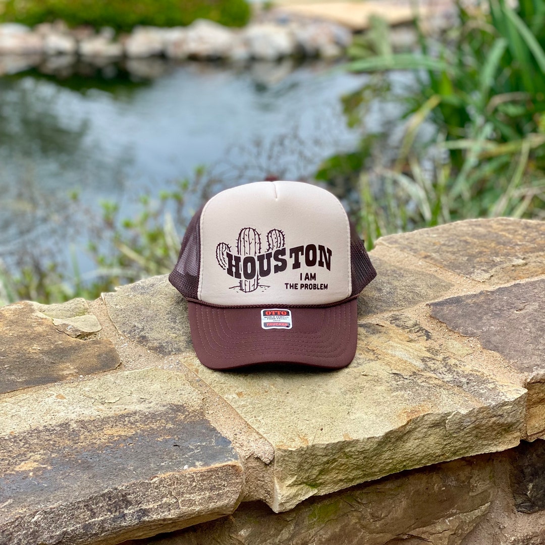 Houston I Am the Problem Trucker Hat - Etsy