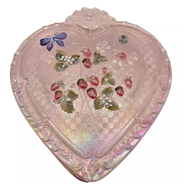 Fenton Glass Box With Lid - Etsy