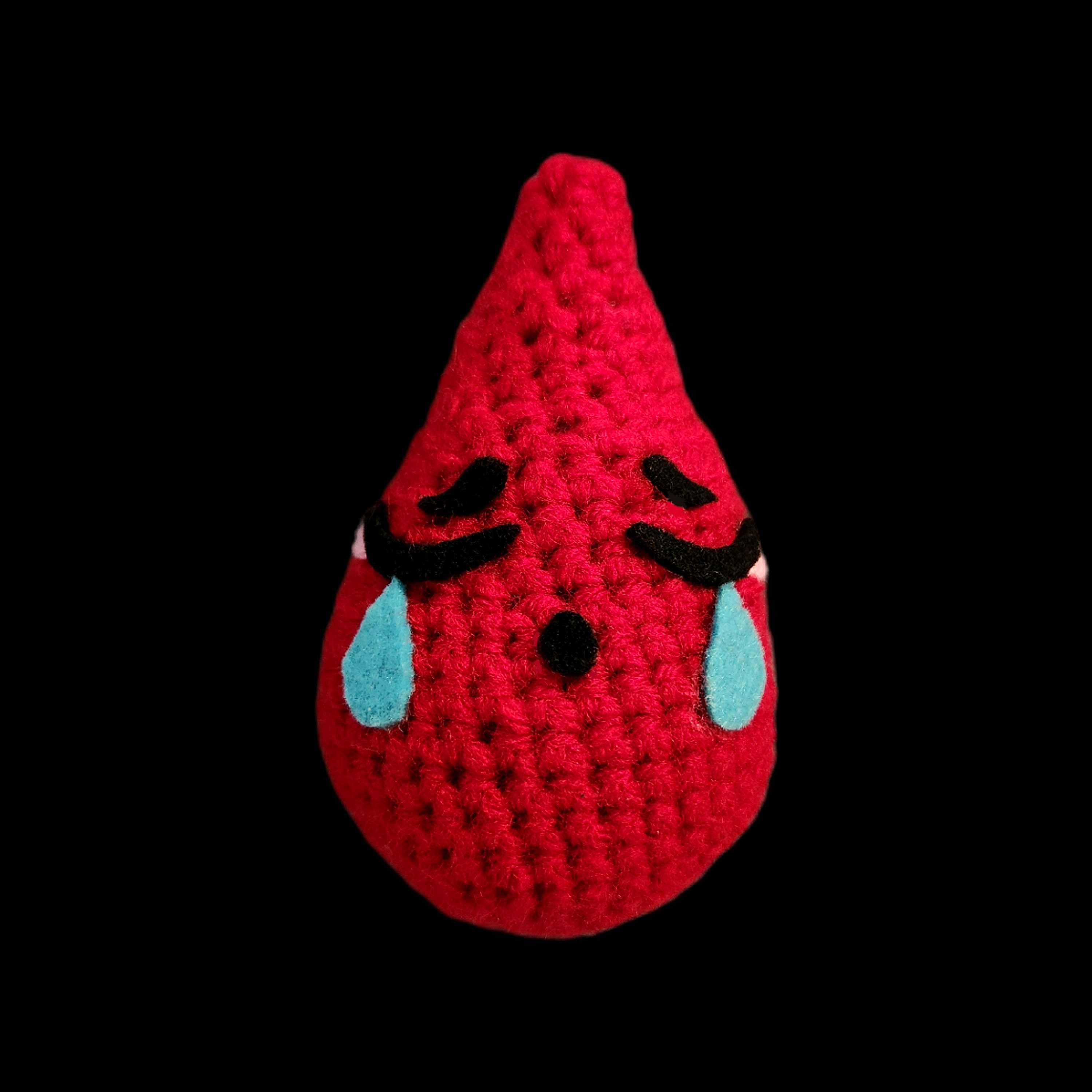 Amigurumi Blushing Blood Drops - Etsy