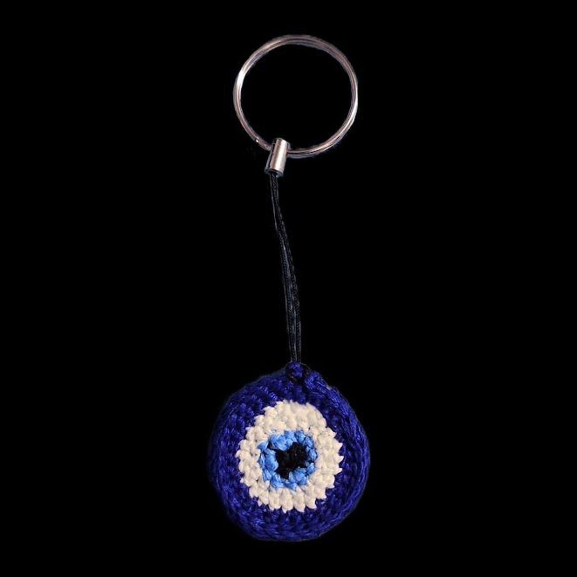 Evil Eye Keychain - Etsy