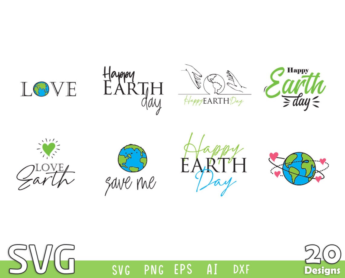 Earth Day SVG , Files for Cricut , Planet Earth Svg , Climate Change ...