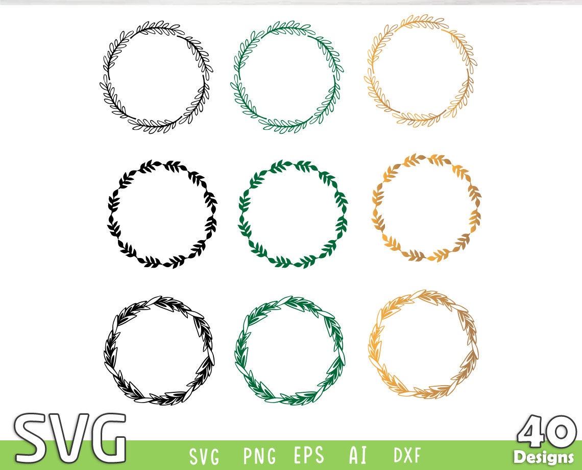 Rustic Wreath SVG , Baby Shower , Rustic , Instant Download , Cricut ...