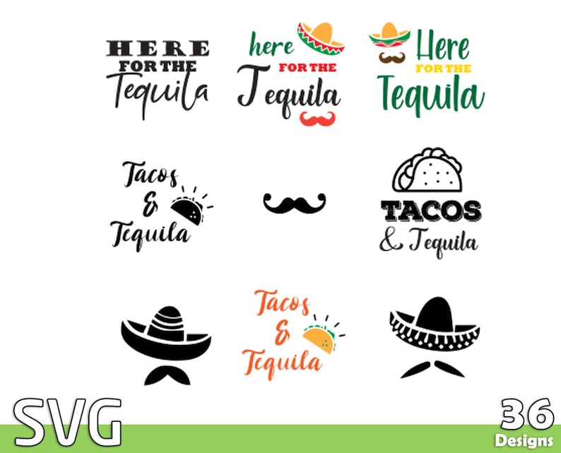 Fiesta SVG , Svg Files , Bachelorette Party , Svg Bundle , Mexican Svg ...