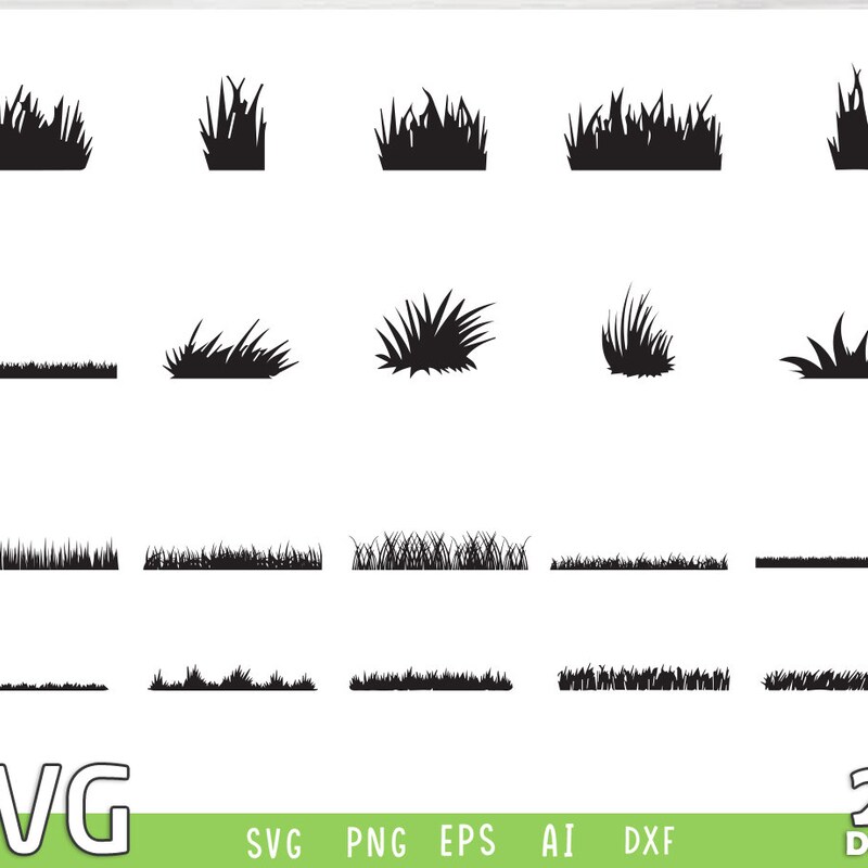 Grass Svg - Etsy