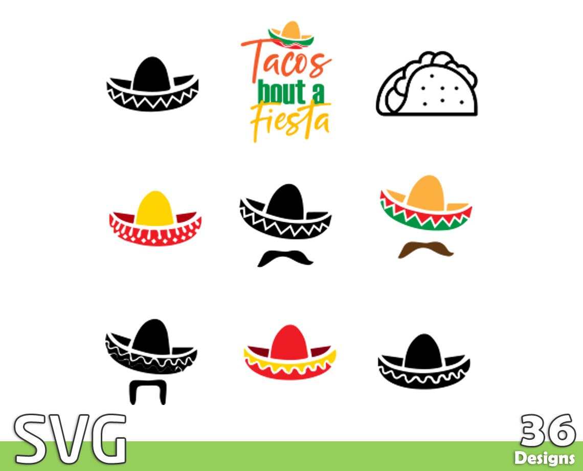 Fiesta SVG , Svg Files , Bachelorette Party , Svg Bundle , Mexican Svg ...