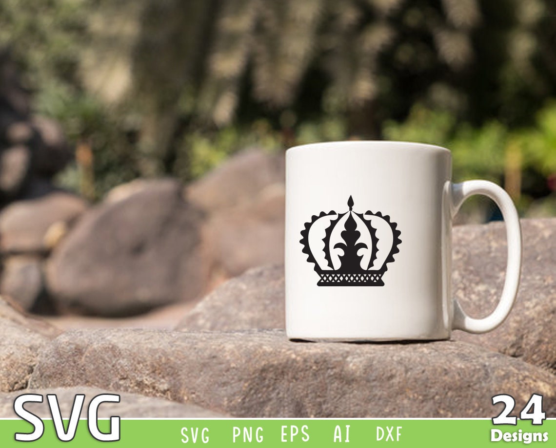 Königliche Krone svg, Krone svg, svg-Datei, svg für Cricut, svg für ...