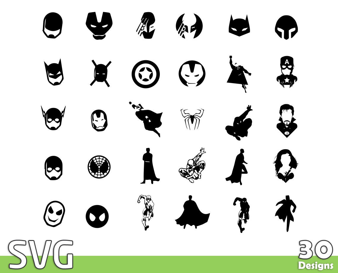 Superhero Marvel SVG Marvel Birthday Gift Marvels Gifts - Etsy
