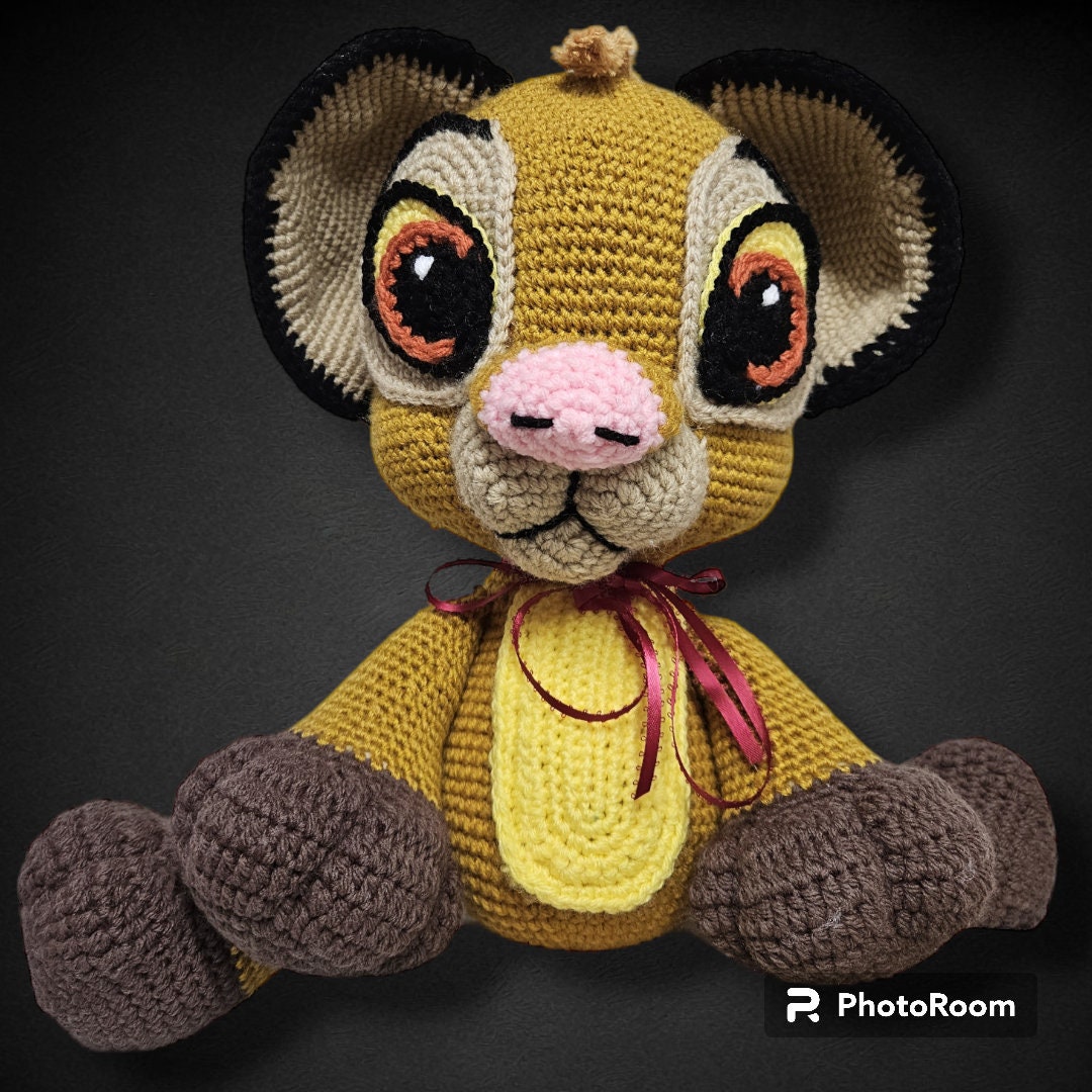 Lion King Crochet. Simba. Baby Lion. Lion - Etsy