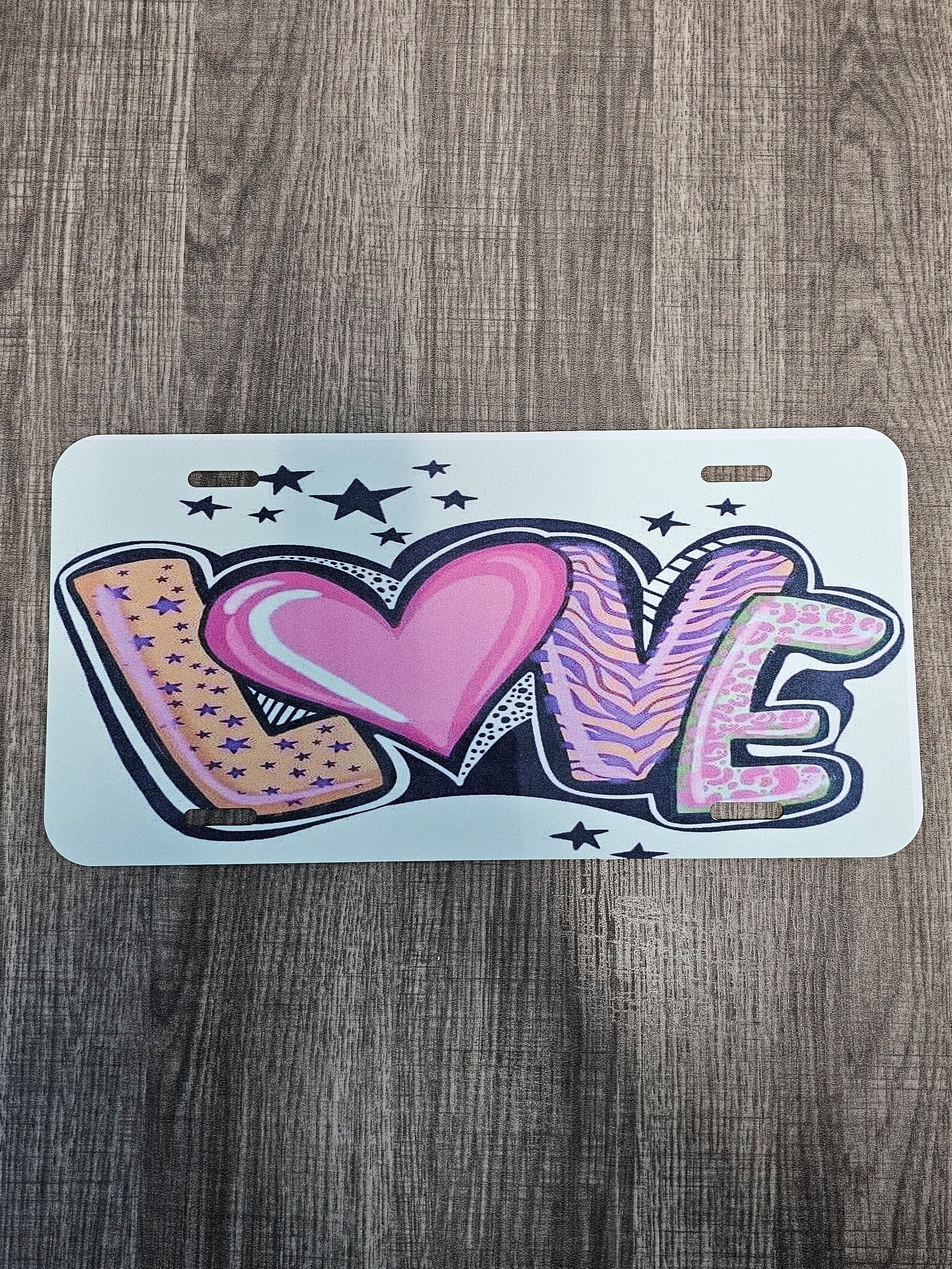 Metal Vanity License Plates - Etsy