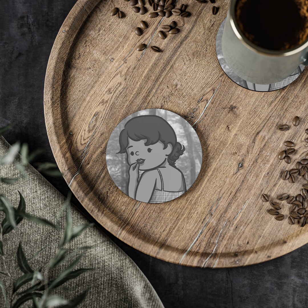 Taylor Swift Album Chibi Collection Coasters Folklore Album Chibi Art ...