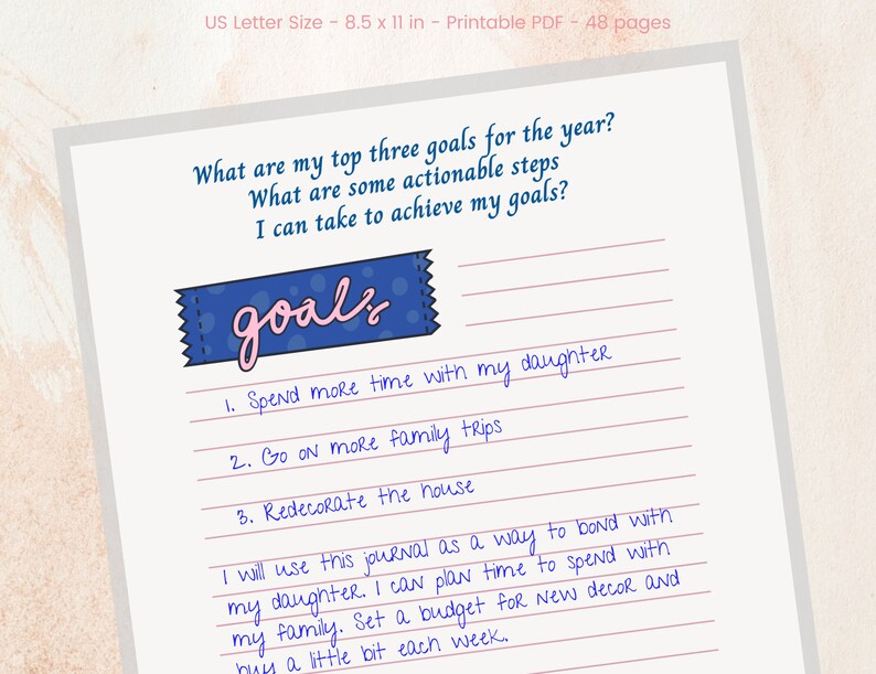 Mother and Daughter Journal, Parent-child Activity, Family Bonding ...