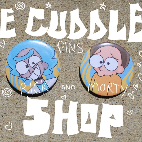 Rick and Morty Pin - Etsy