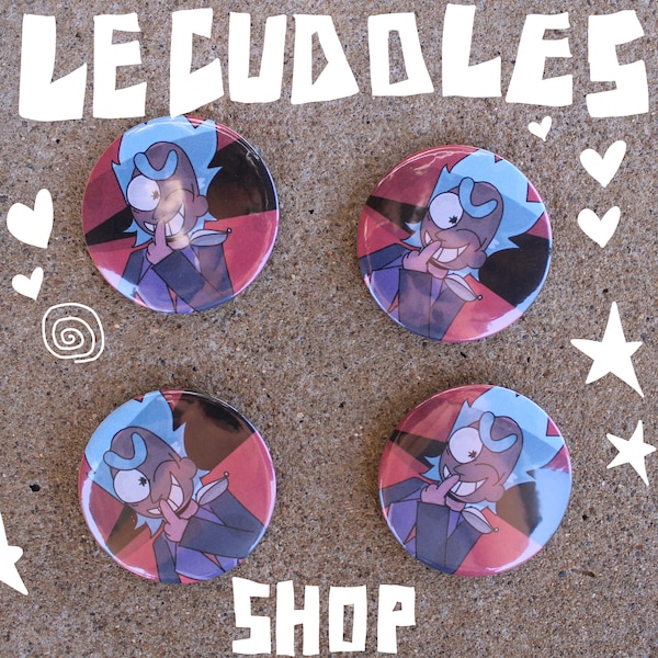 Rick and Morty Pin - Etsy