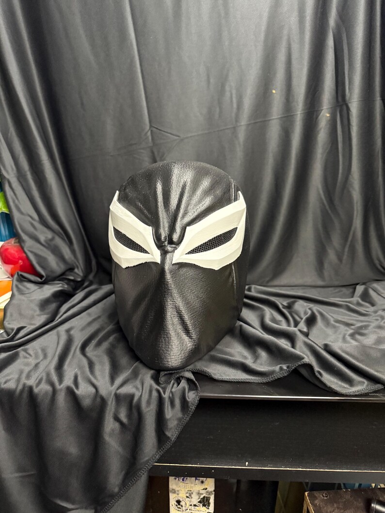 Agent Venom Helmet – Marvel Cosplay Armor Prop, 3D Printed Collectible ...