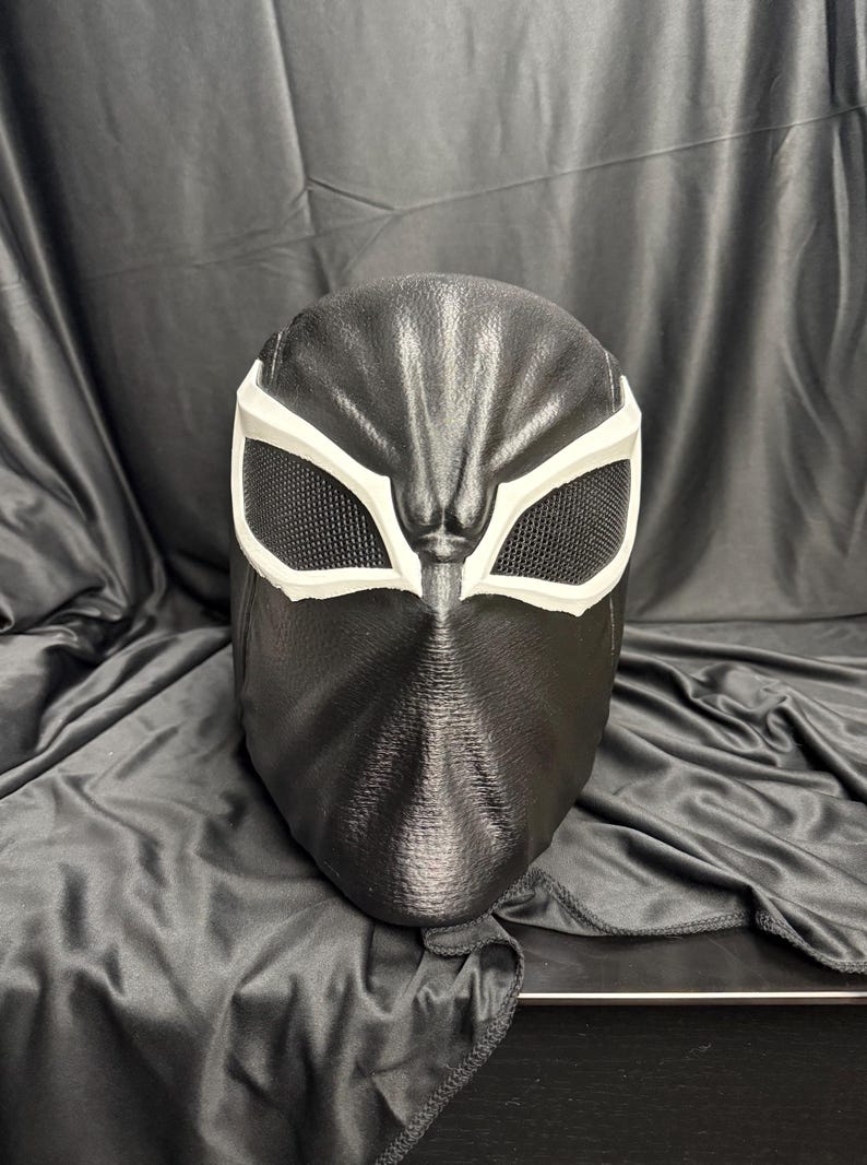 Agent Venom Helmet – Marvel Cosplay Armor Prop, 3D Printed Collectible ...