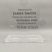 Personalized Acrylic Award Puzzle Piece Shape Perfect for Recognition ...