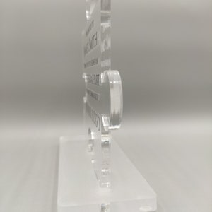 Personalized Acrylic Award – Puzzle Piece Shape – Perfect for ...