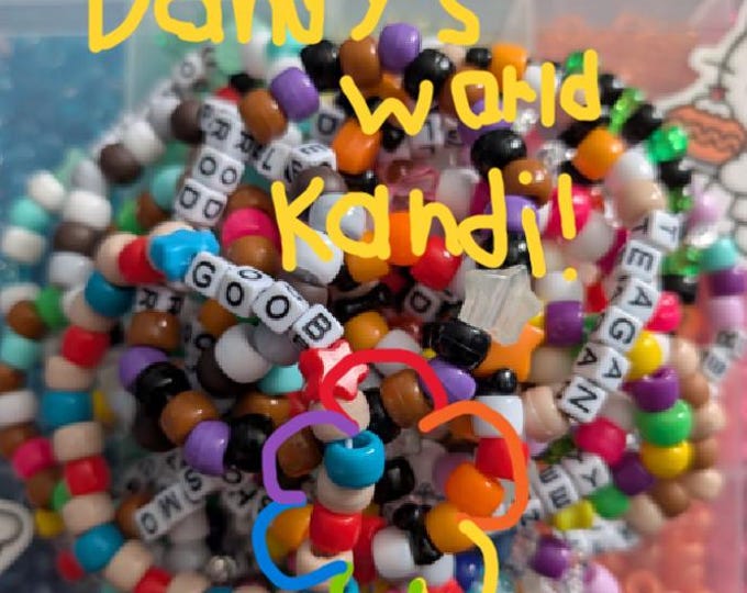 Dandy's World Kandi Bracelets! - Etsy