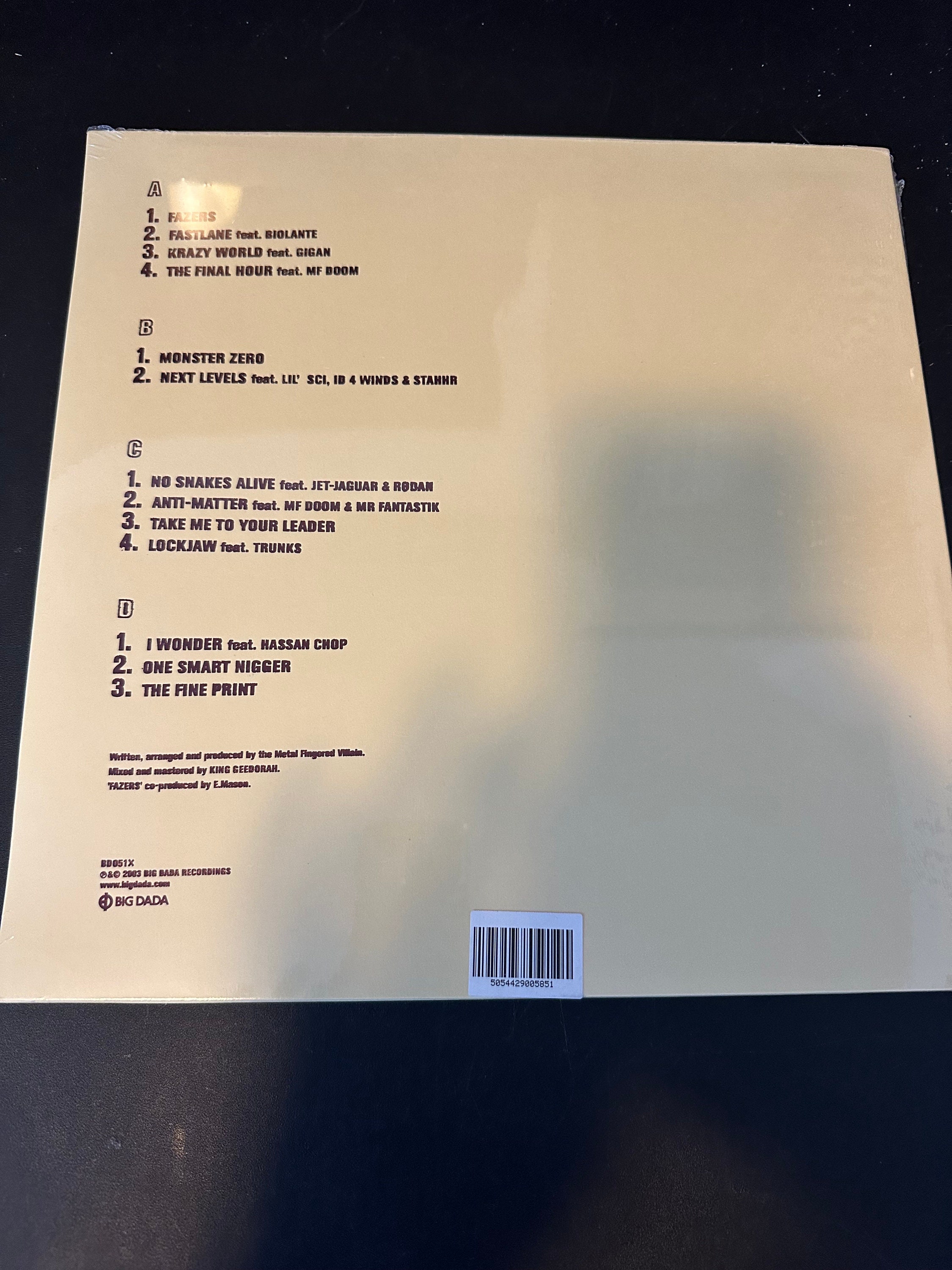 King Geedorah (MF DOOM) - Take Me to Your Leader Limited Edition Red ...