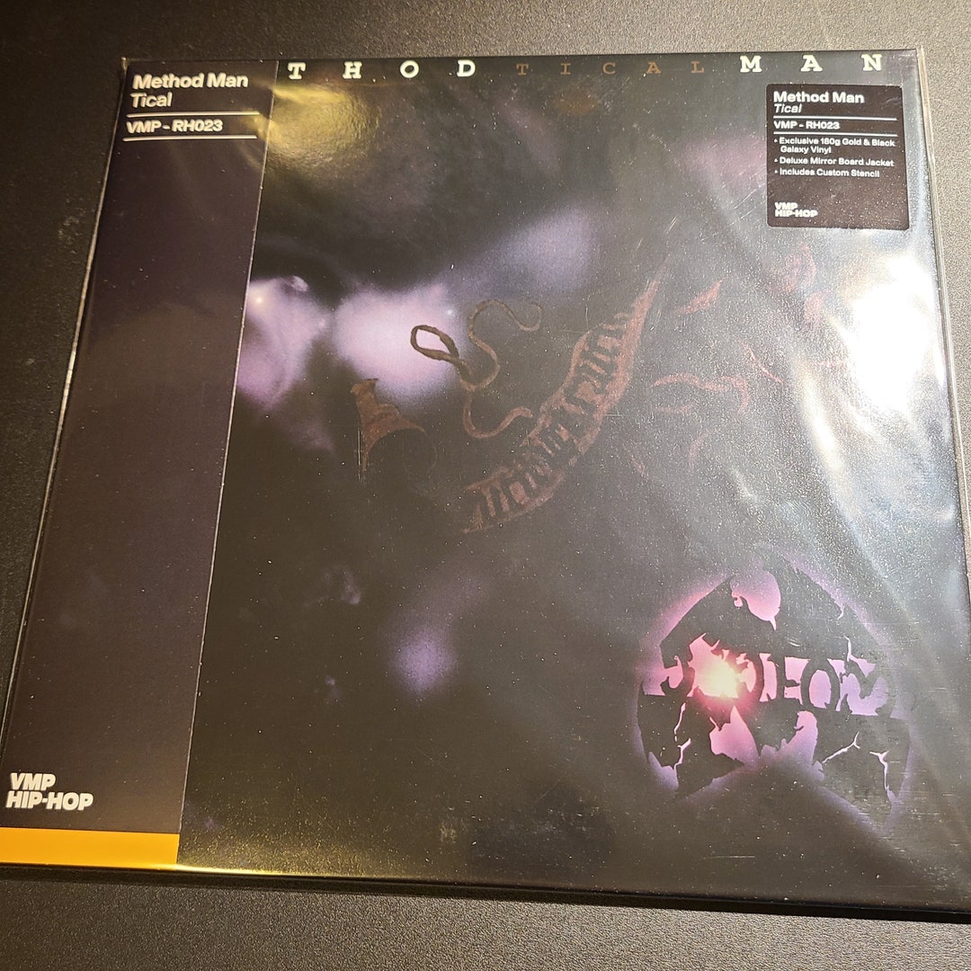 Method Man - Tical VMP Limited Edition Gold and Black Galaxy Vinyl LP ...