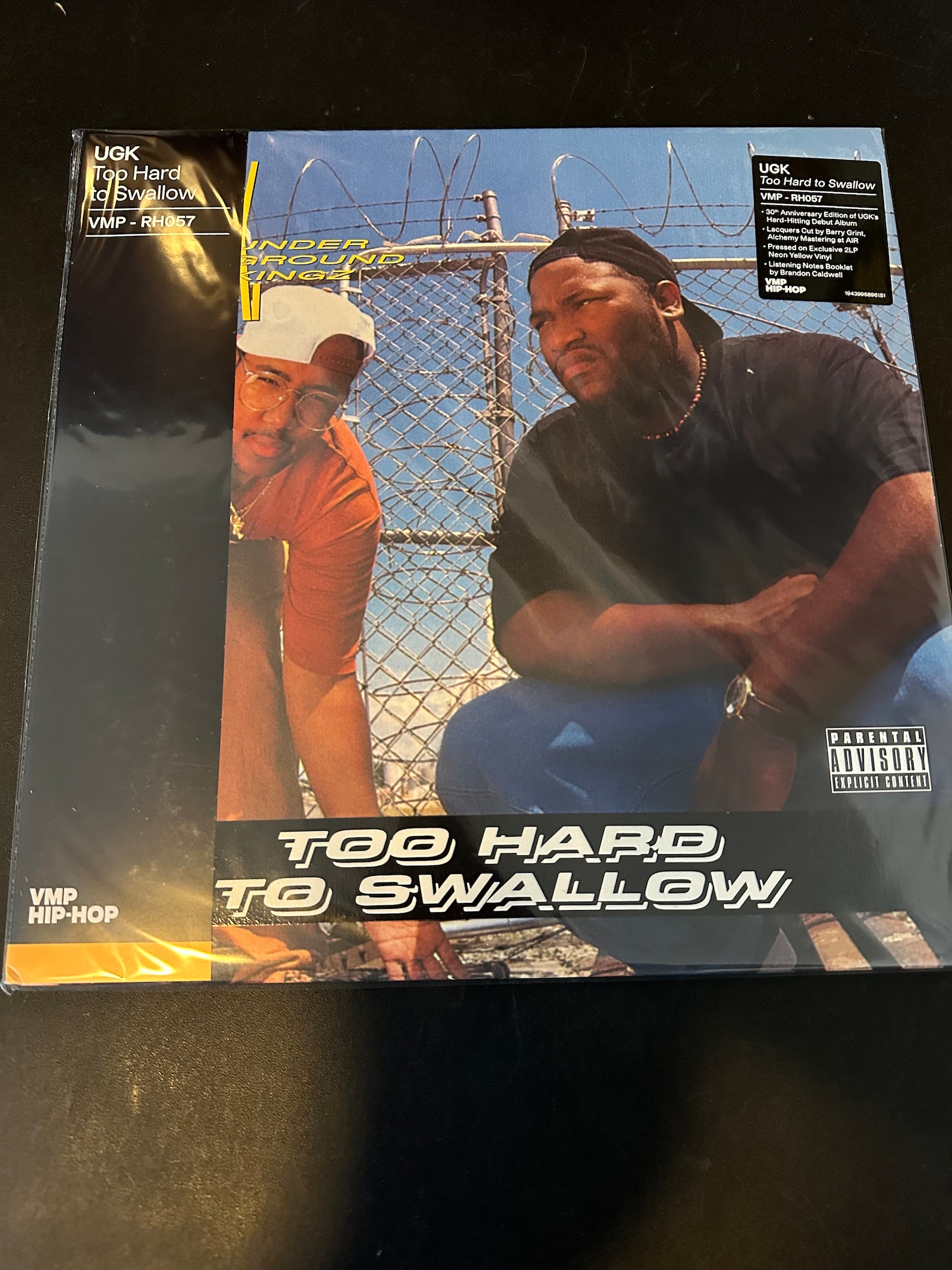 UGK - Too Hard to Swallow VMP Limited Edition Yellow Vinyl Lp NEW! - Etsy