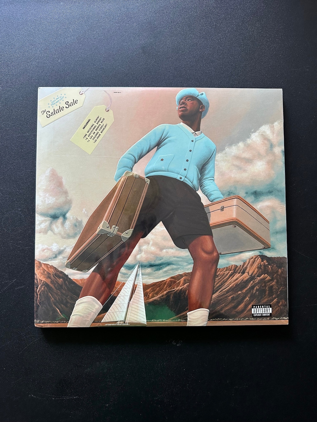 Tyler the Creator Call Me If You Get Lost: the Estate Sale Blue Vinyl ...