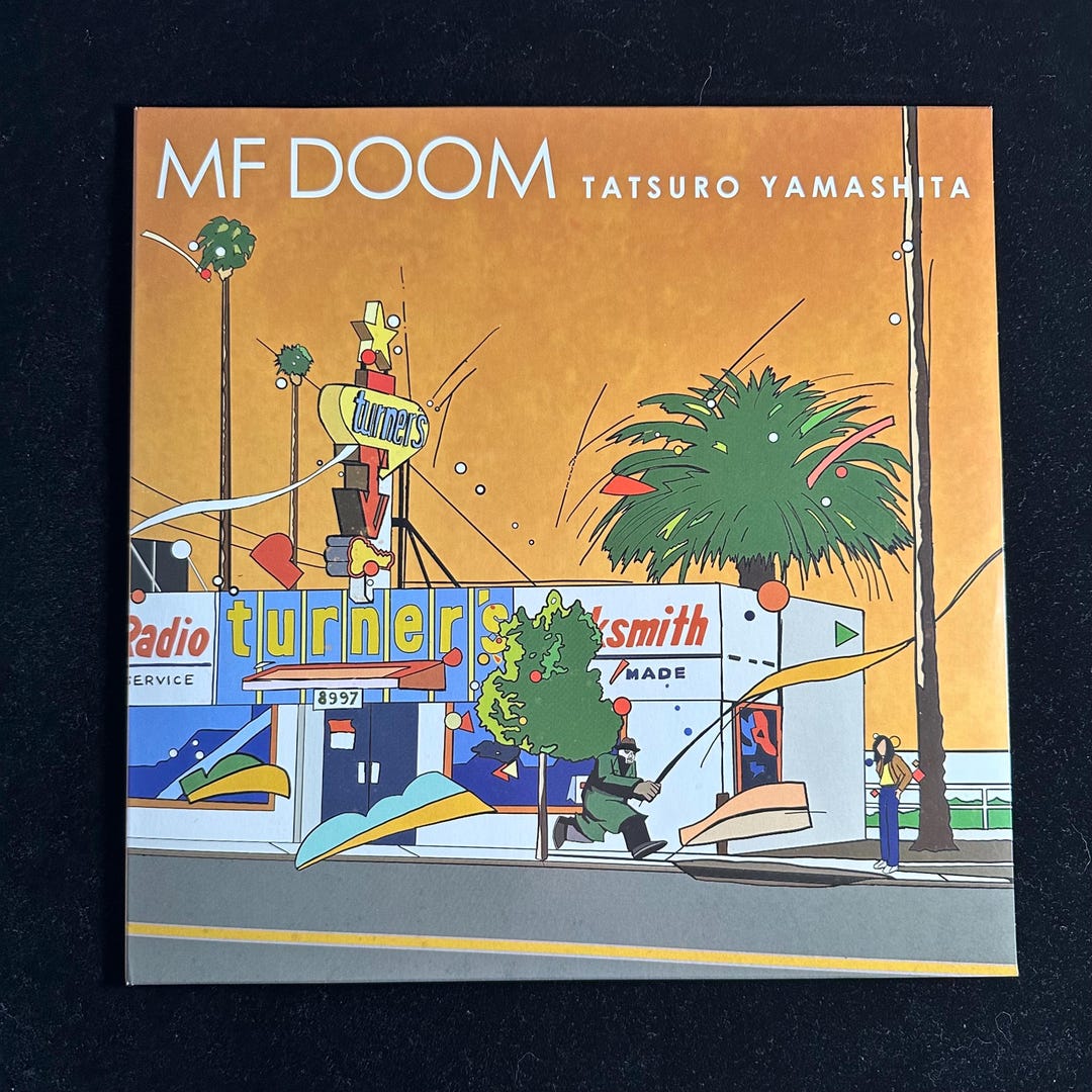 MF DOOM X Tatsuro Yamashita (tanda) Vinyl Lp City Pop Hip-hop Mixtape NEW! - Etsy