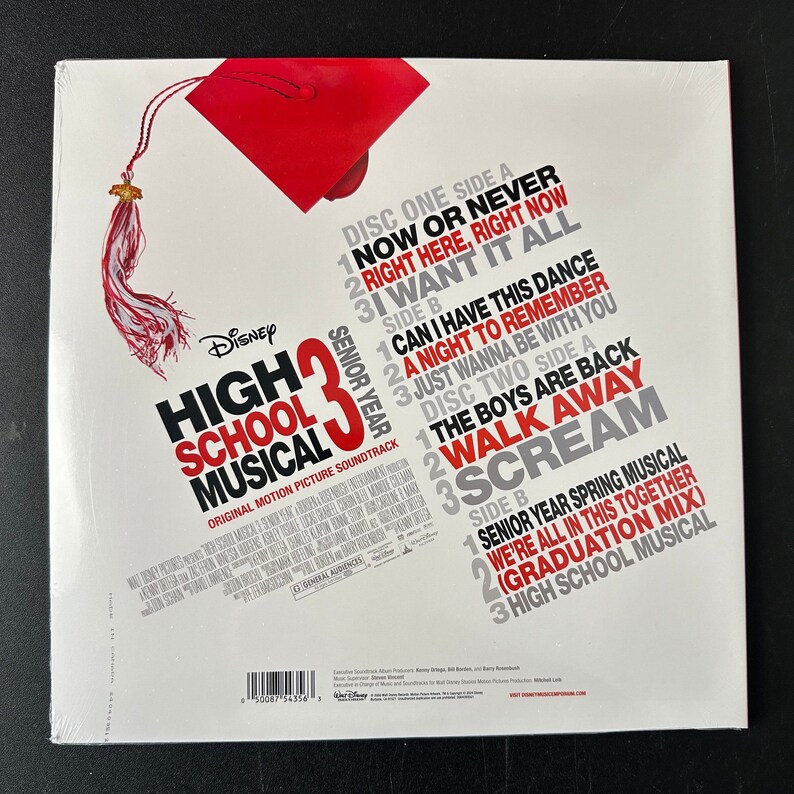 High School Musical 3 OST Apple and White Vinyl LP NEW! - Etsy
