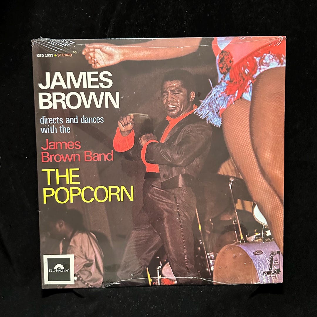 James Brown - the Popcorn Vinyl LP - Etsy