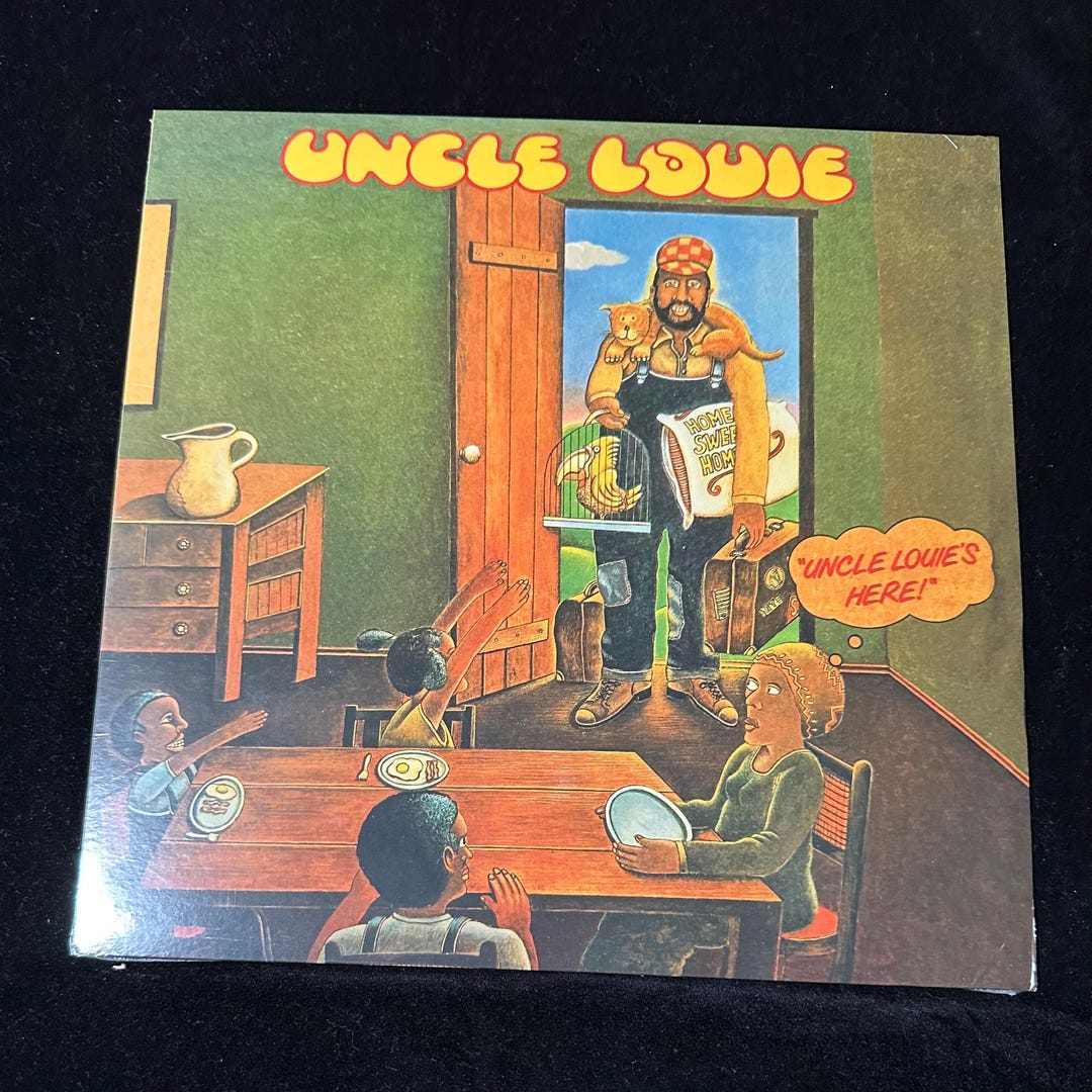 Uncle Louie - Uncle Louie's Here Vinyl LP RARE NEW! - Etsy